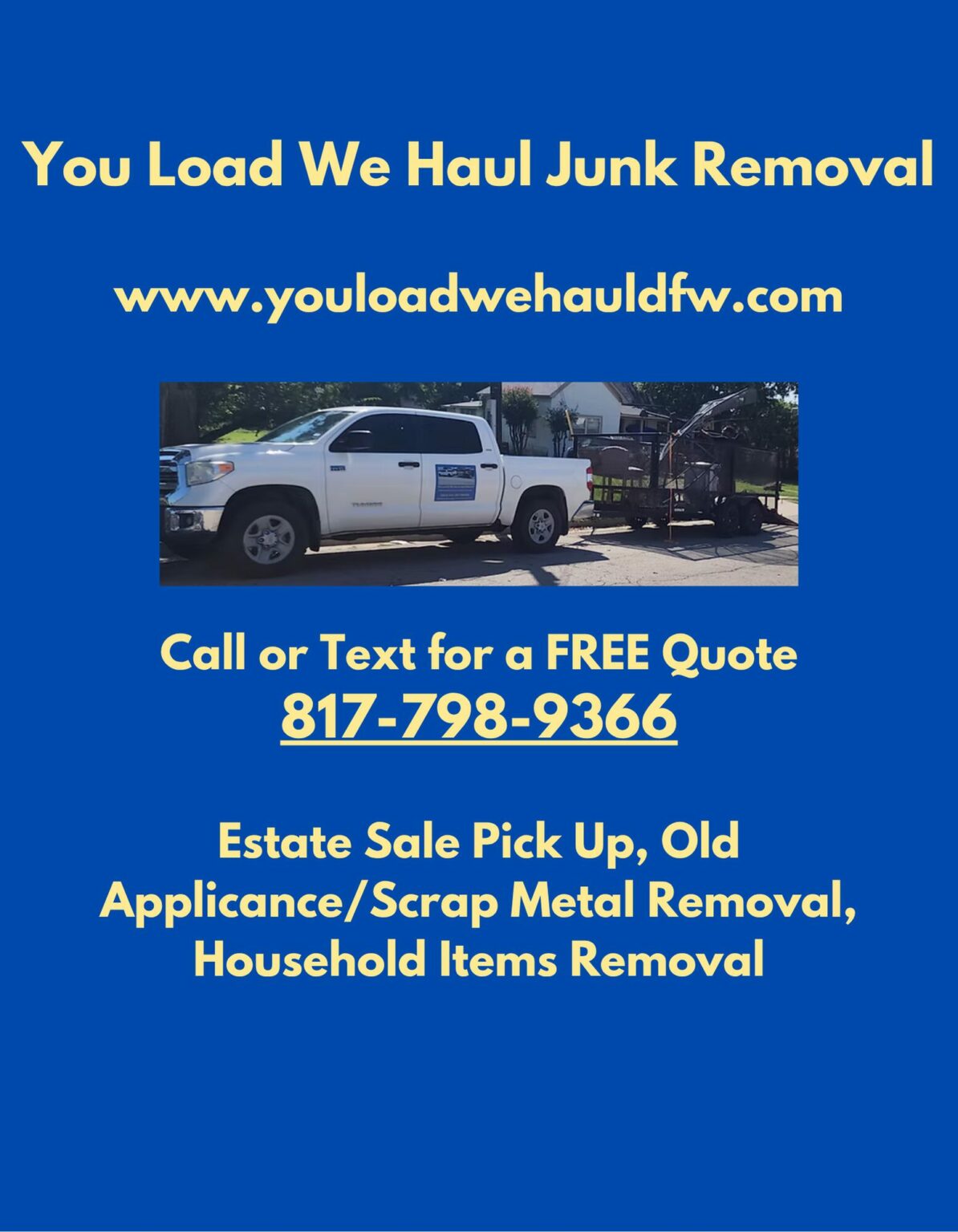 Meet Carl Stallins of You Load It We Haul Junk Removal - Voyage Dallas ...