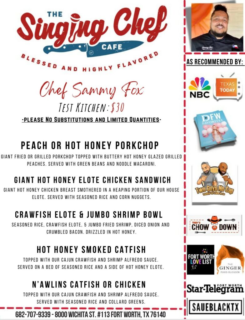 Life, Values & Legacy: Our Chat with Chef Sammy Fox of South Fort Worth ...